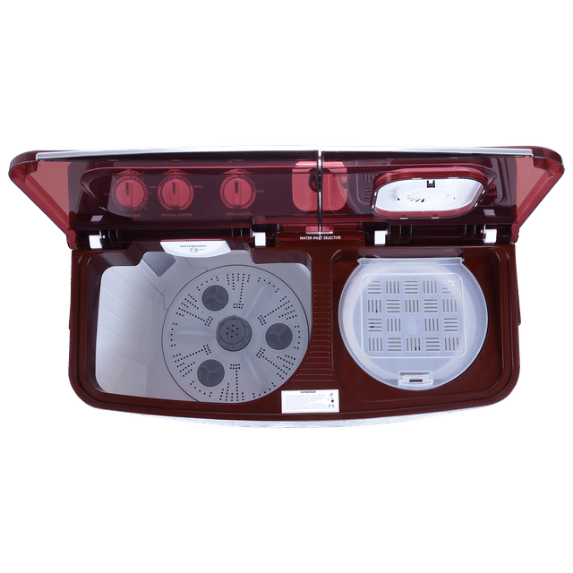 Buy Croma 85 Kg 5 Star Semi Automatic Washing Machine With Active Soak Function Burgundy